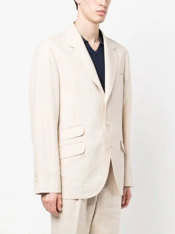 Brunello Cucinelli Single-breasted Tailored Blazer