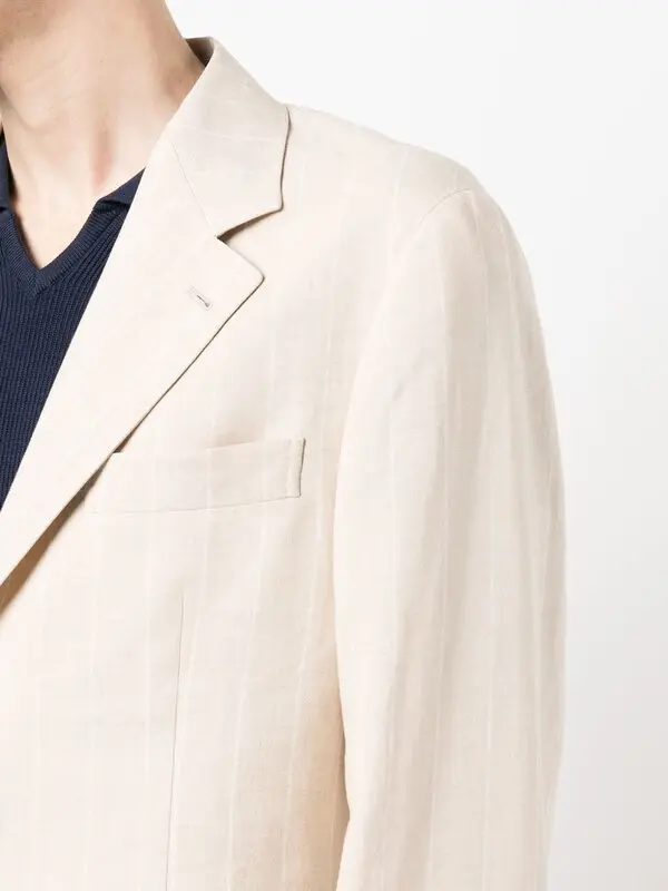 Brunello Cucinelli Single-breasted Tailored Blazer