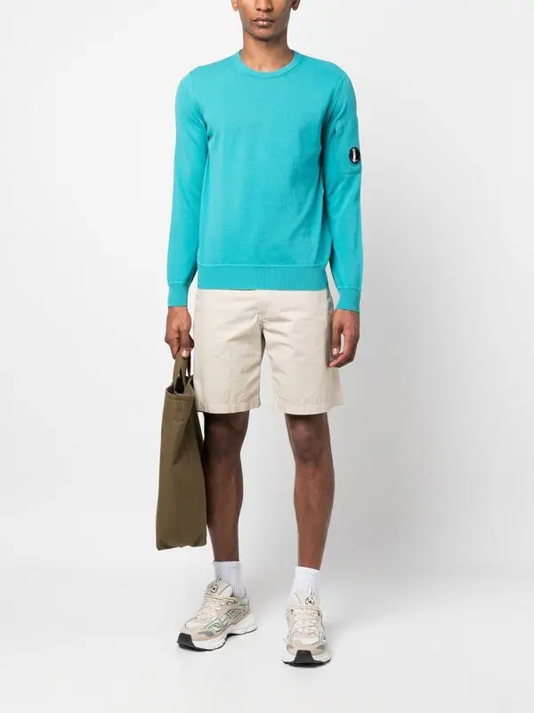 C.P. COMPANY Logo-patch Sleeve Sweatshirt