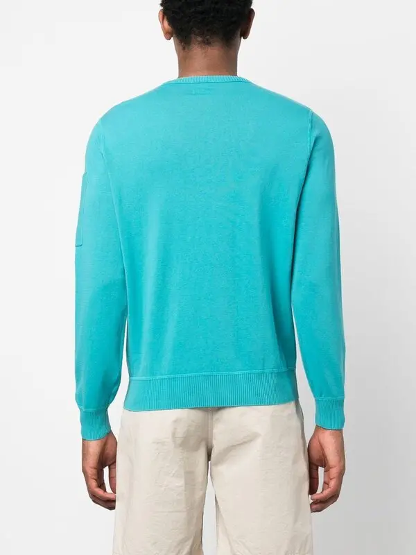 C.P. COMPANY Logo-patch Sleeve Sweatshirt