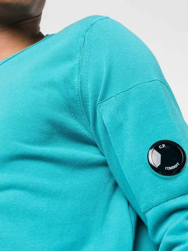 C.P. COMPANY Logo-patch Sleeve Sweatshirt