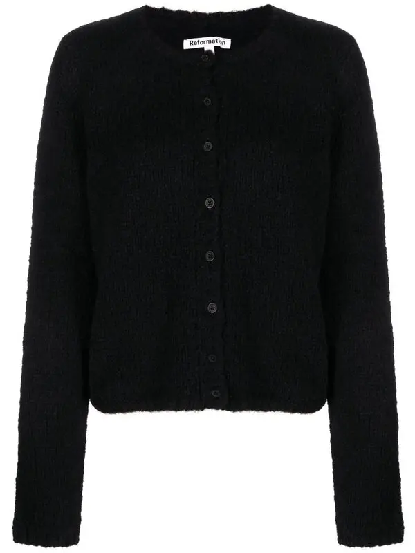 REFORMATION - Reformation Clara Crew Neck Cardigan