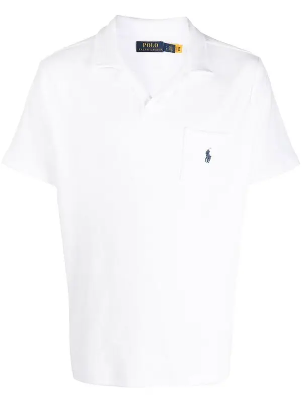 Polo Ralph Lauren Polo Pony Shortsleeved Polo Shirt - White