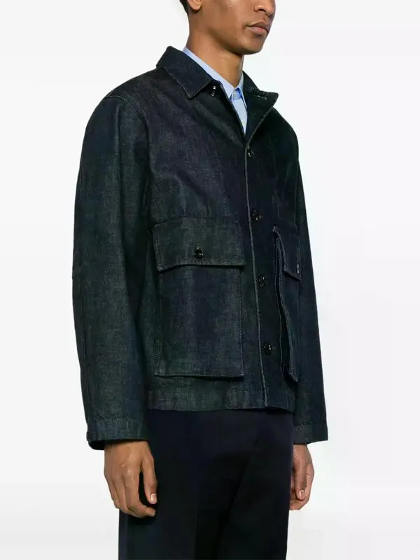 LEMAIRE Denim Shirt Jacket - Blue