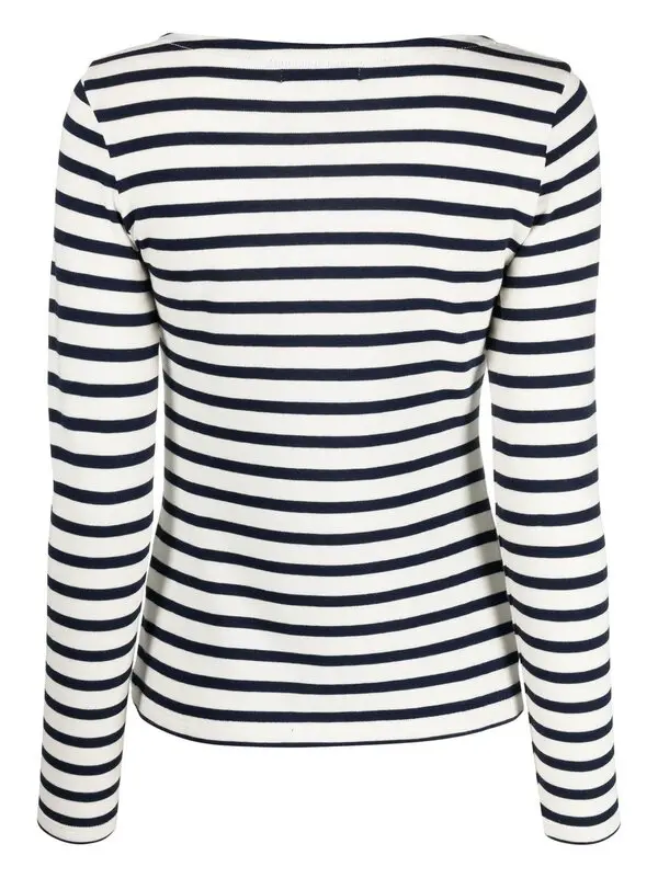 Maison Labiche Striped Sweatshirt
