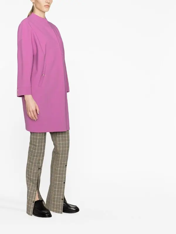 Herno Concealed-fastening Coat