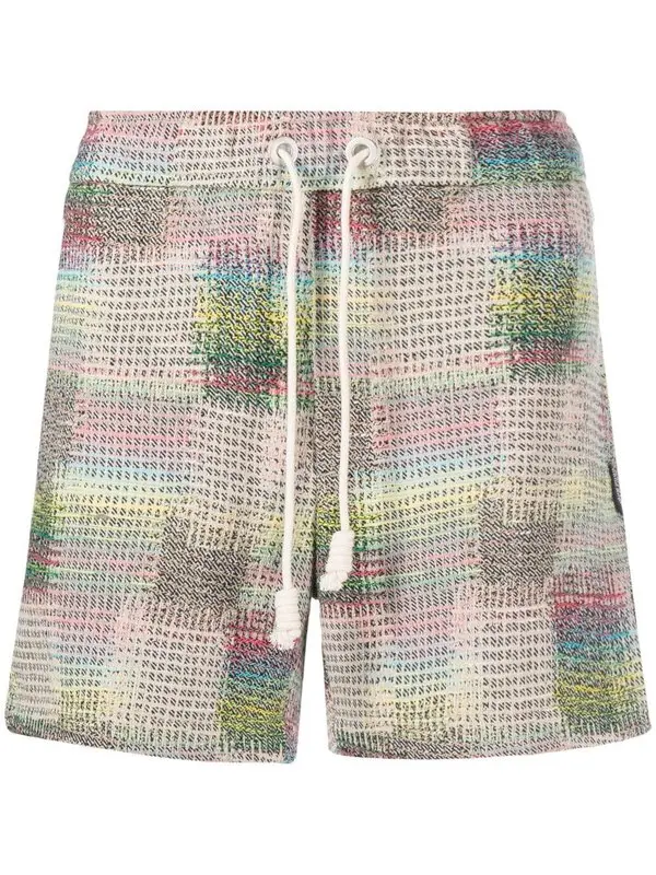 Palm Angels Jacquard-pattern Shorts