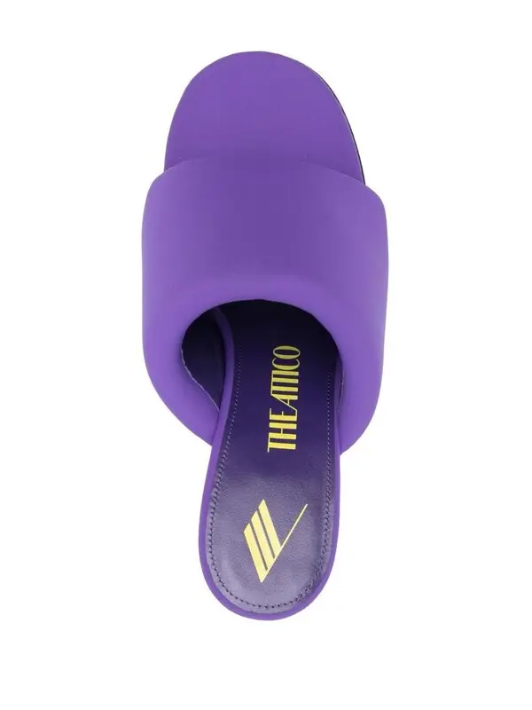 Attico Rem Sandals - Purple