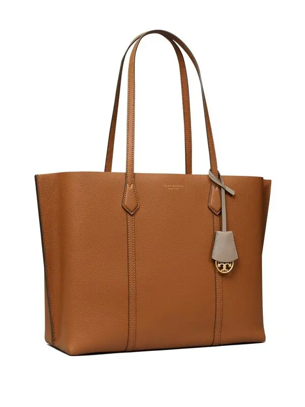 Tory Burch Leather Tote Bag - Brown