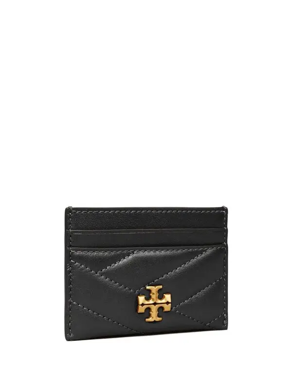Tory Burch Kira Chevron Card Holder - Black