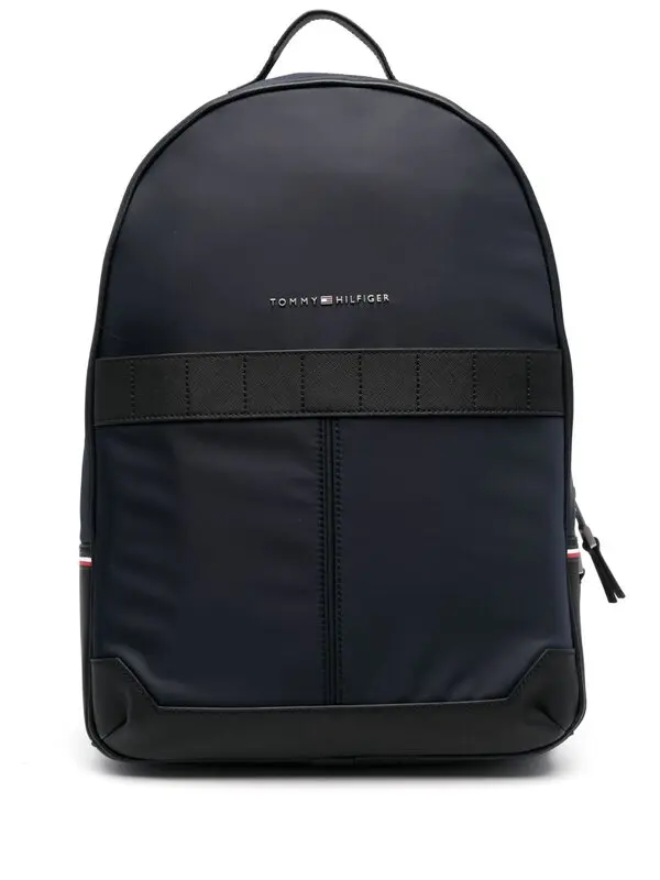Tommy Hilfiger Logo-print Backpack - Blue