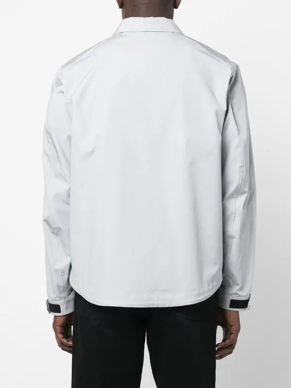 C.P. COMPANY Logo-print Shirt Jacket