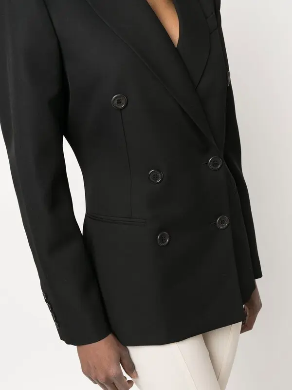 ARMARIUM Myra Double-breasted Blazer - Black
