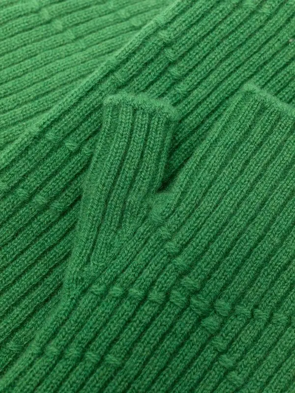 BARRIE Long Knit Fingerless Gloves