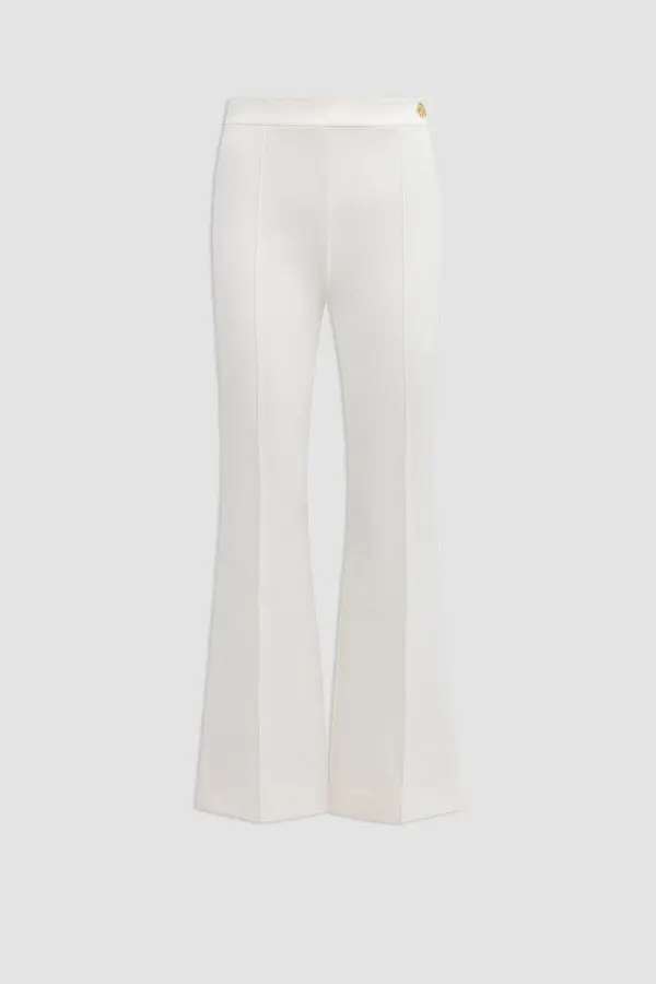 CALLAS MILANO Lola Cropped Jersey Pants - White