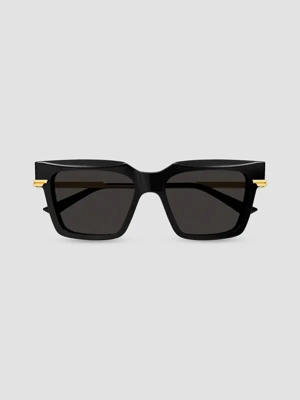Bottega Veneta Combi Acetate 53mm Square Sunglasses