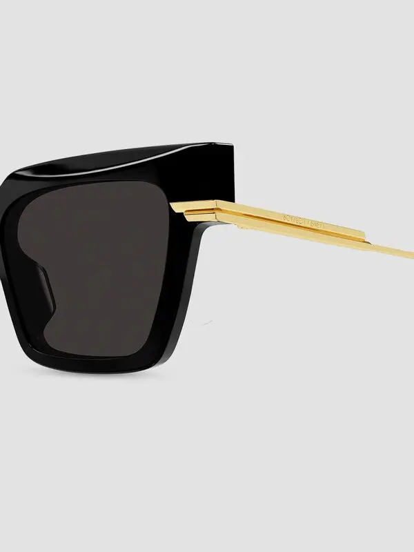 Bottega Veneta Combi Acetate 53mm Square Sunglasses