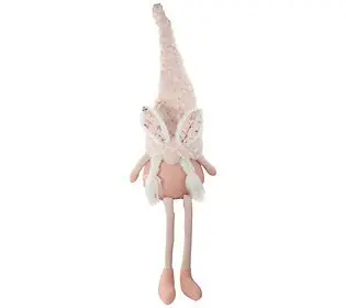 NORTHLIGHT 32' Easter Gnome W/bunny Ears & Dang Ing Legs - One-color