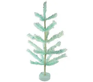 NORTHLIGHT 2.5' Pastel Green Sisal Pine Easter Ree