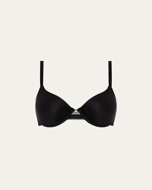 Chantelle C Jolie Memory Foam T-shirt Bra - Black