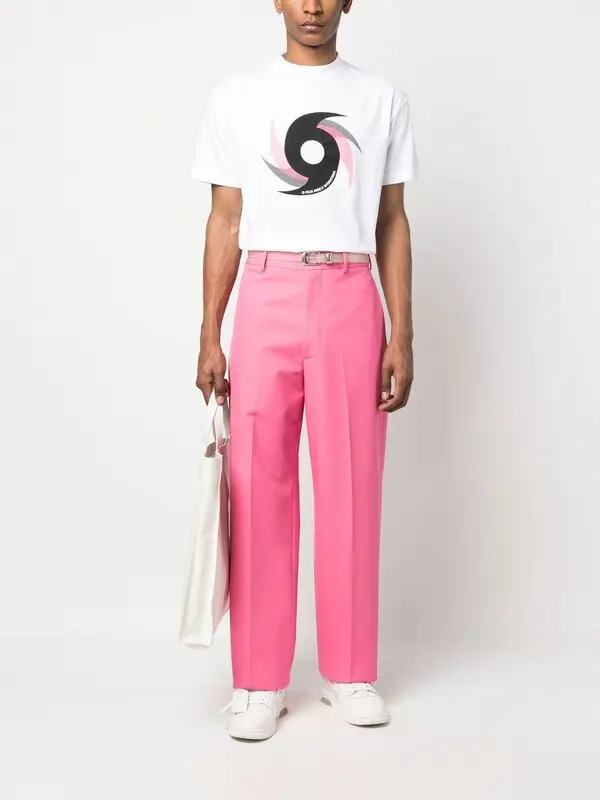 Palm Angels Sonny Straight-leg Tailored Trousers
