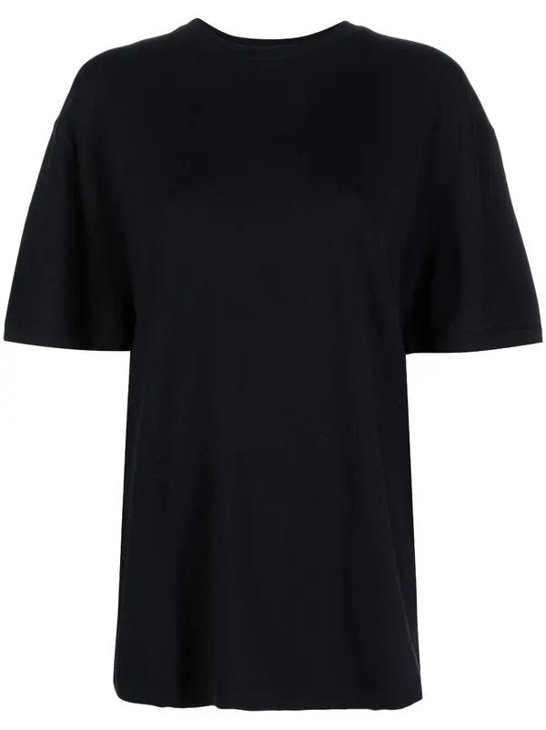 Extreme Cashmere Classic Cotton-cashmere T-shirt - Blue