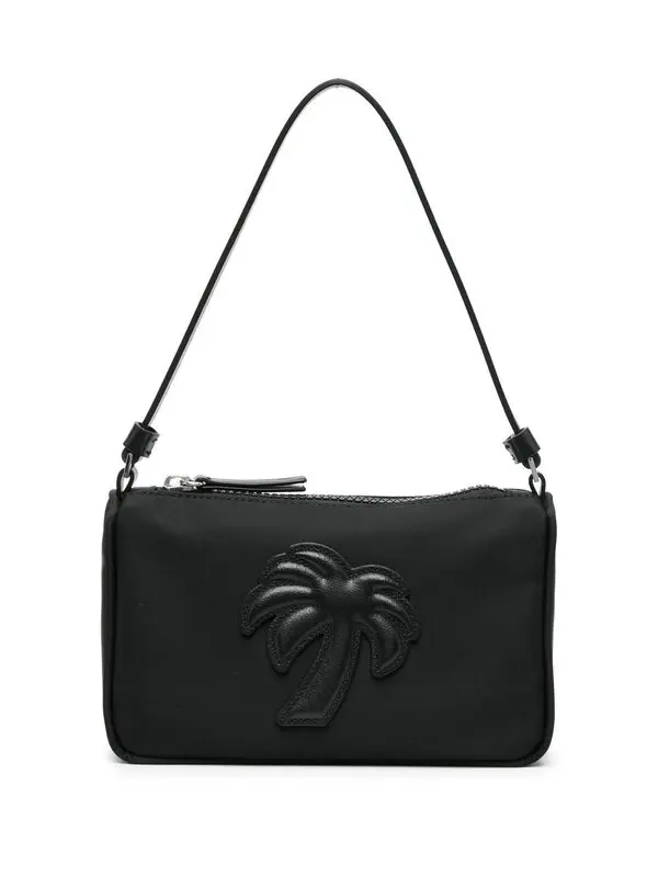Palm Angels Mini Big Palm Shoulder Bag - Black