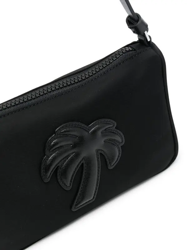 Palm Angels Mini Big Palm Shoulder Bag - Black