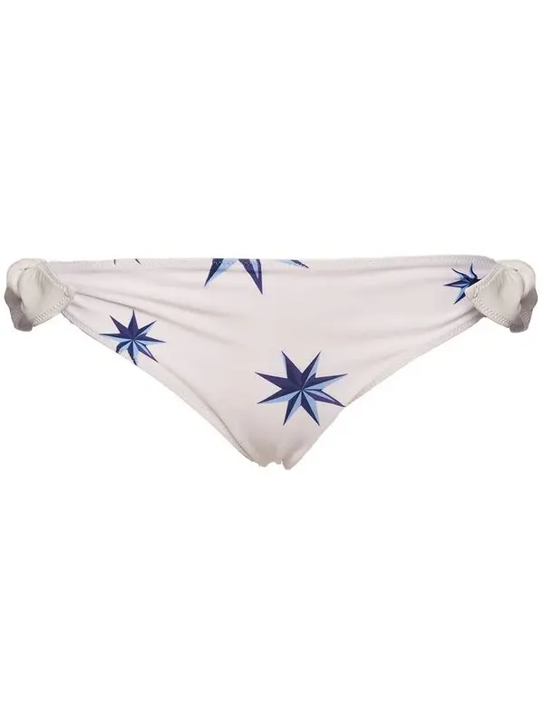 La DoubleJ Side-tie Bikini Bottom - White