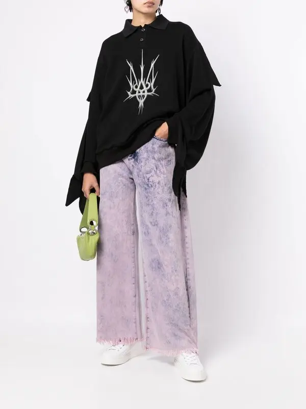 Natasha Zinko Trident Winged Sweatshirt