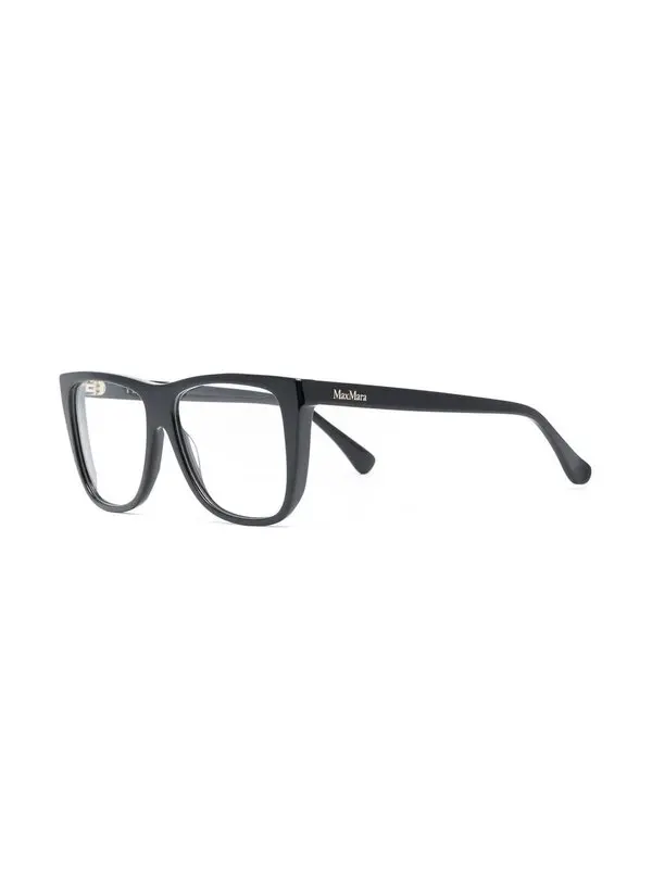 Max Mara Logo-print D-frame Glasses