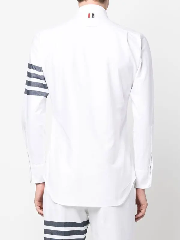 Thom Browne Bar Stripe Cotton Shirt
