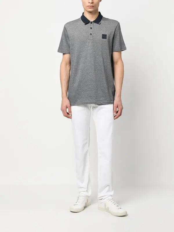 BOSS Chest Logo-patch Polo Shirt