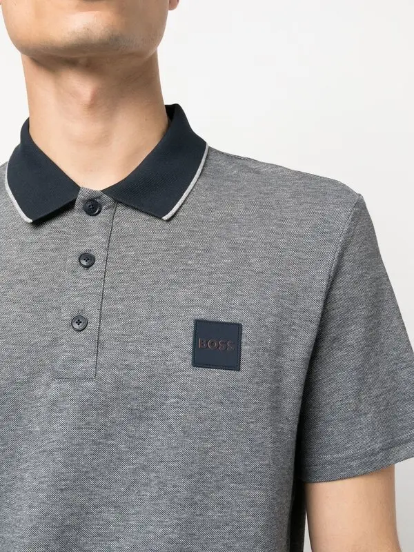 BOSS Chest Logo-patch Polo Shirt