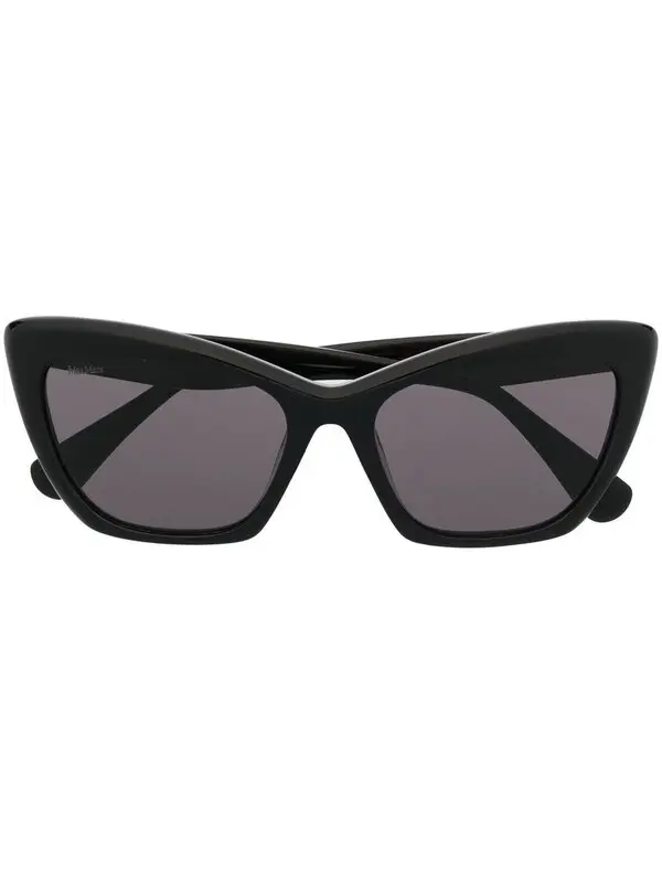 Max Mara Cat-eyed Frame Sunglasses - Black