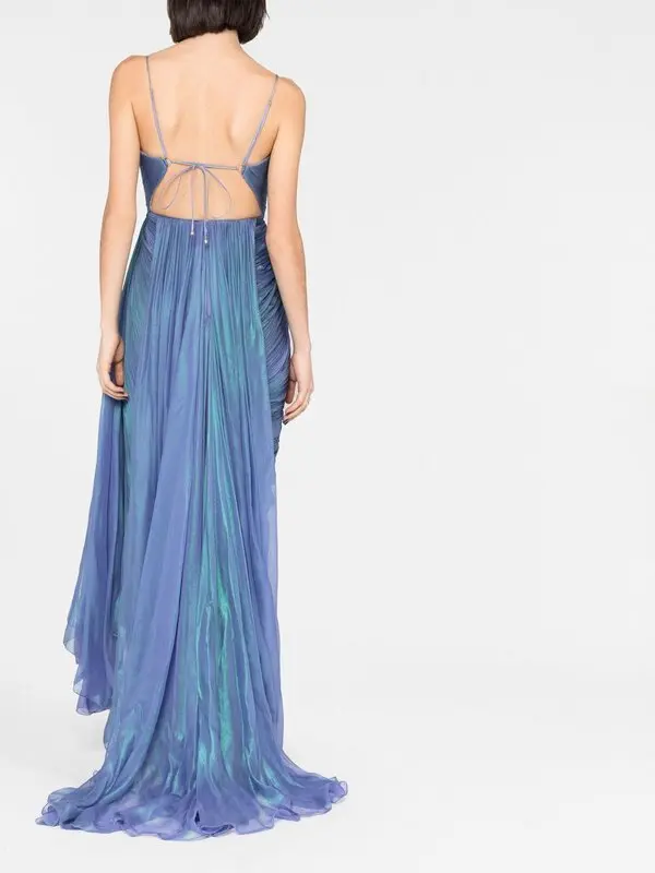 MARIA LUCIA HOHAN Gracie Silk Midi Dress