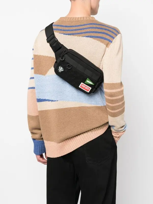 Kenzo Jungle Crossbody Bag - Black | Editorialist