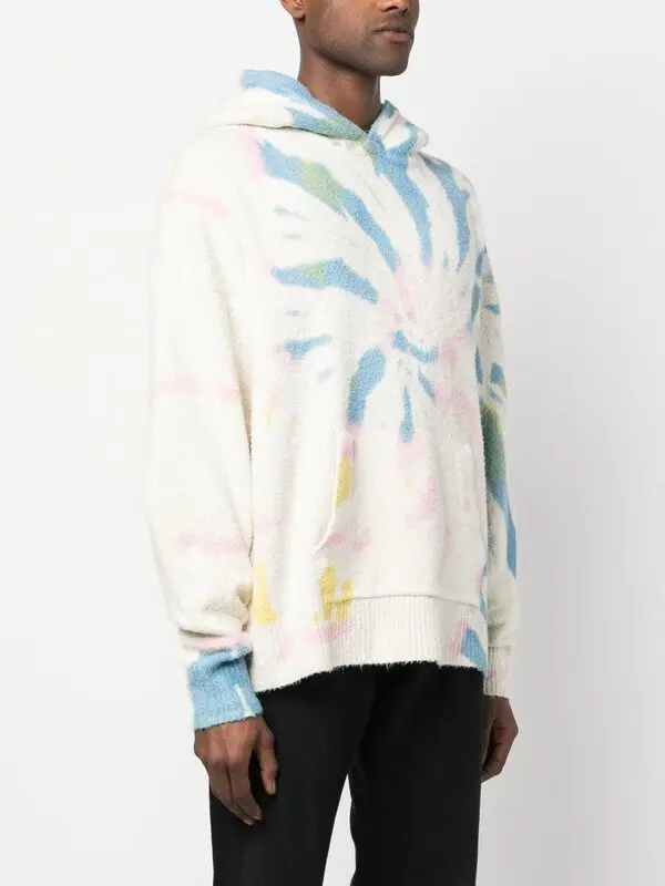 Palm Angels Tie-dye Print Hoodie