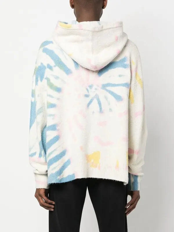Palm Angels Tie-dye Print Hoodie