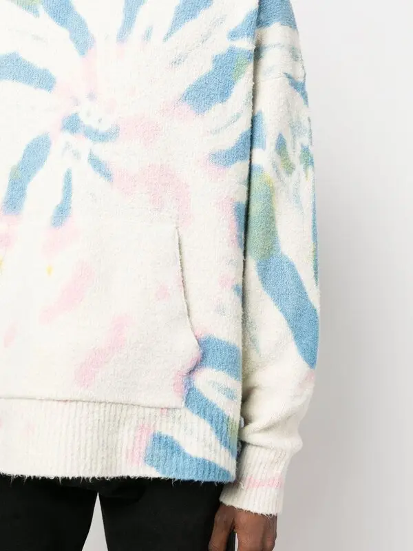 Palm Angels Tie-dye Print Hoodie