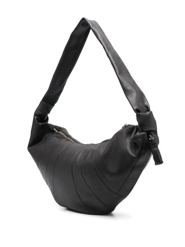 LEMAIRE Croissant Leather Shoulder Bag - Brown