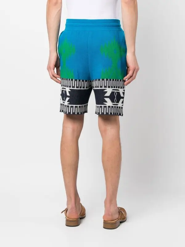 Alanui Abstract-pattern Shorts