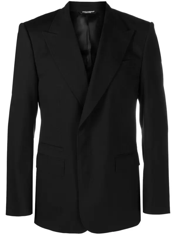 Dolce & Gabbana Sicilia-fit Double-breasted Blazer - Black
