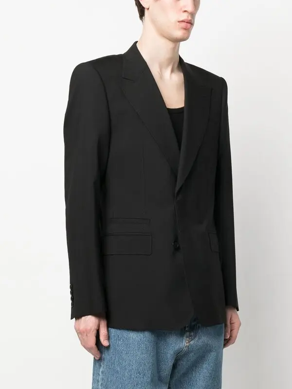 Dolce & Gabbana Sicilia-fit Double-breasted Blazer - Black