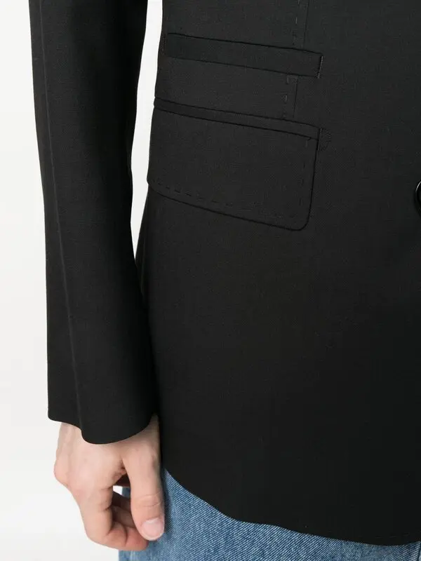 Dolce & Gabbana Sicilia-fit Double-breasted Blazer - Black
