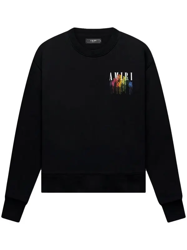 Amiri Drip Logo-print Sweatshirt