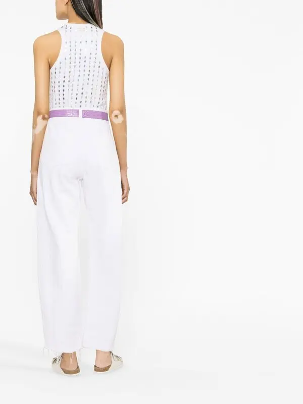 GANNI Embellished Tank Top
