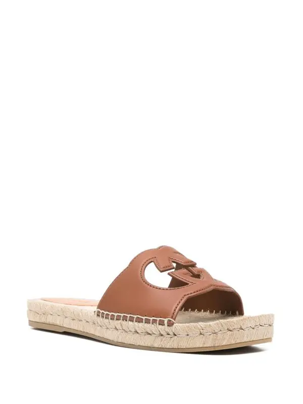 Gucci Interlocking G Espadrilles - Brown