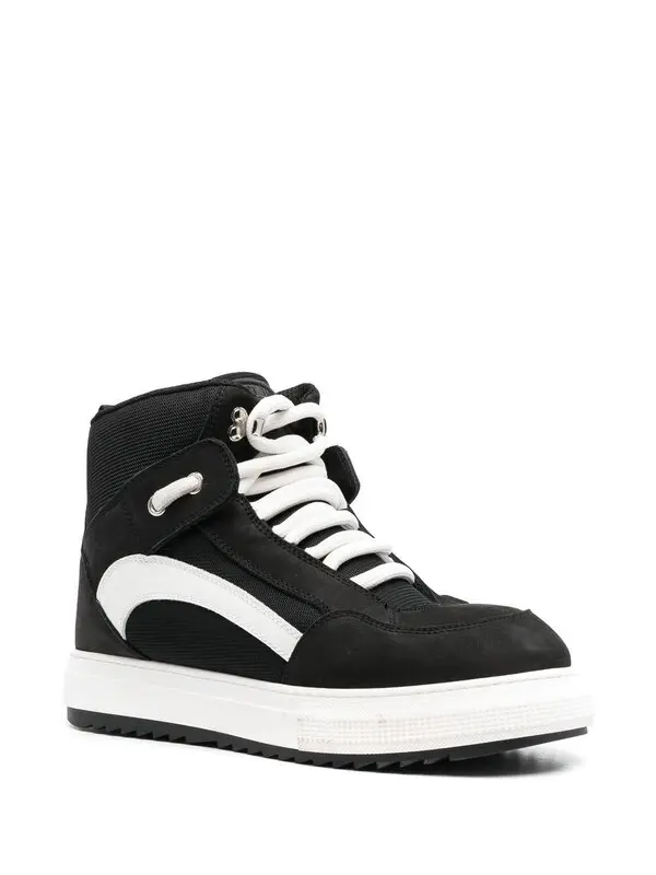 Dsquared2 Two-tone High-top Sneakers