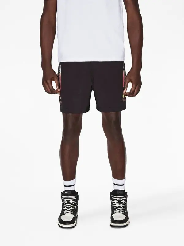 Amiri Fortune Logo-print Swimming Trunks